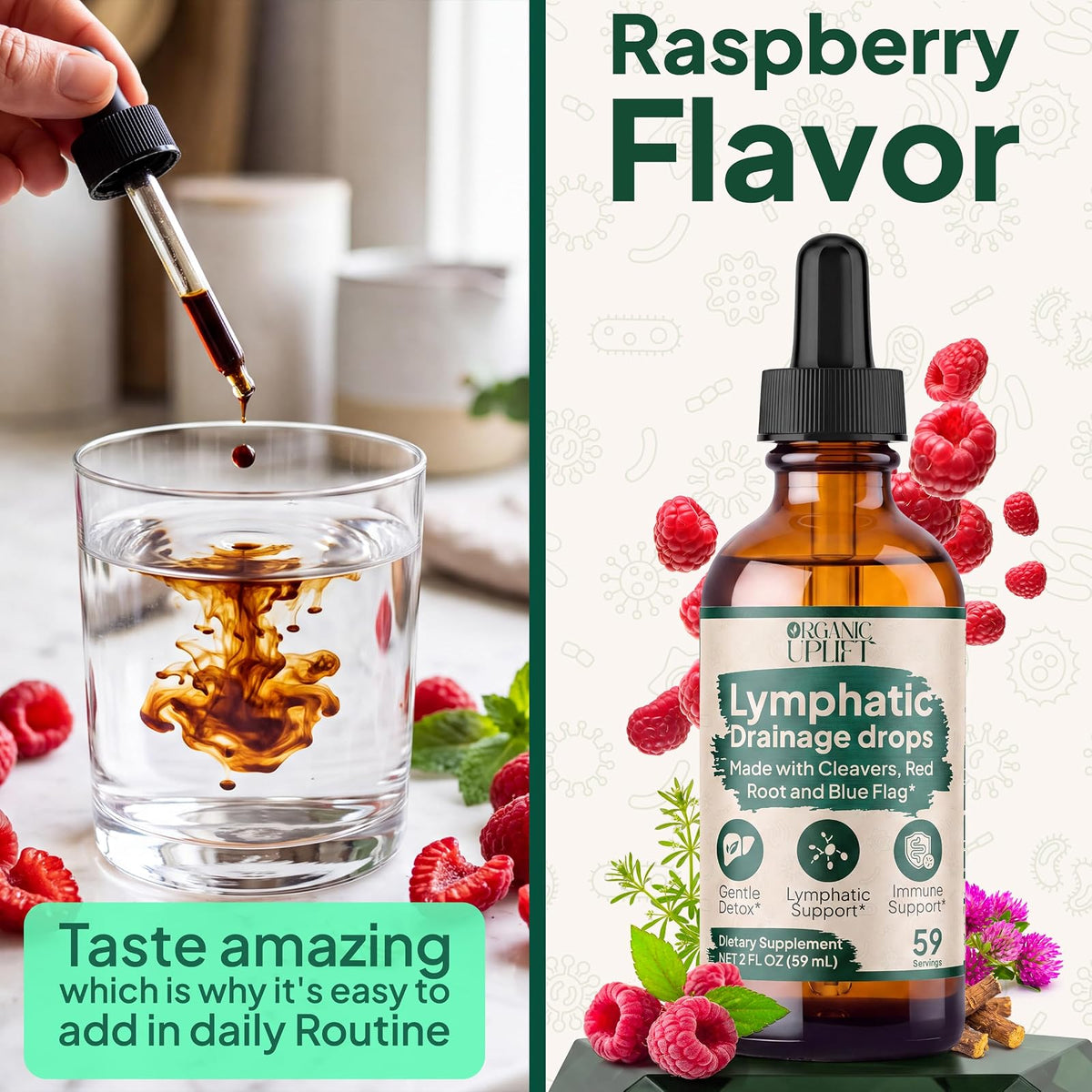 detoxifying herbal blend for lymph