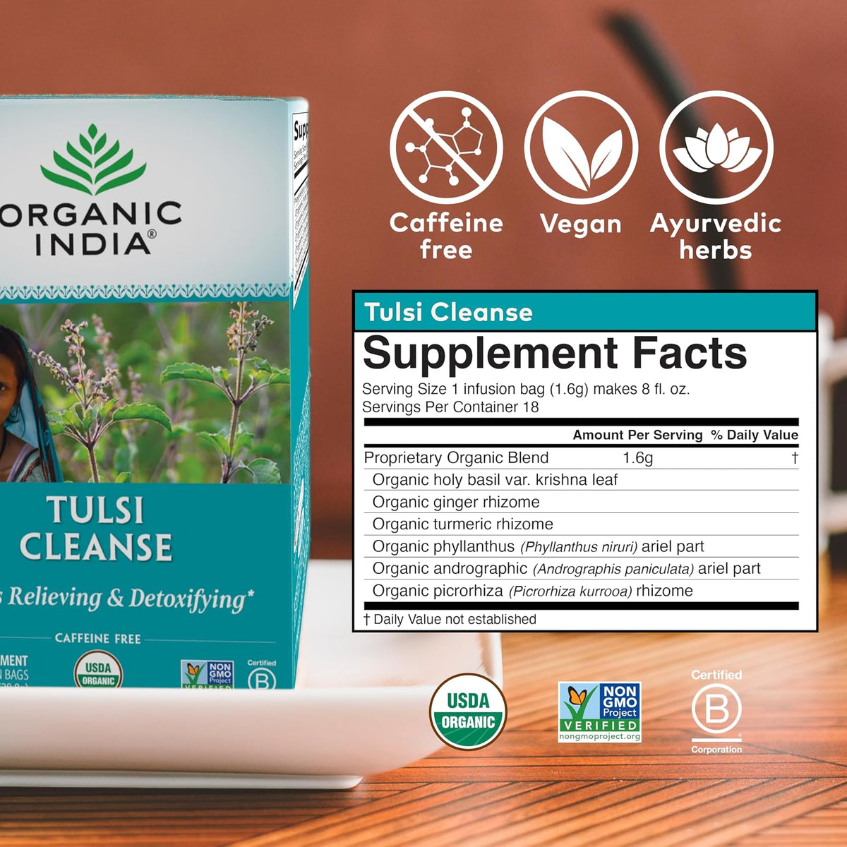 detoxifying herbal cleanse tea