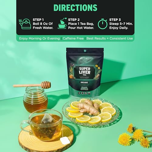 detoxifying herbal tea blend