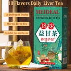 Detoxifying herbal tea blend