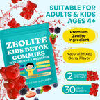 Detoxifying kids multivitamin gummies
