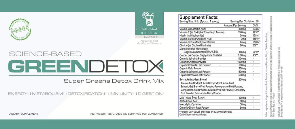 detoxifying lemonade tea mix