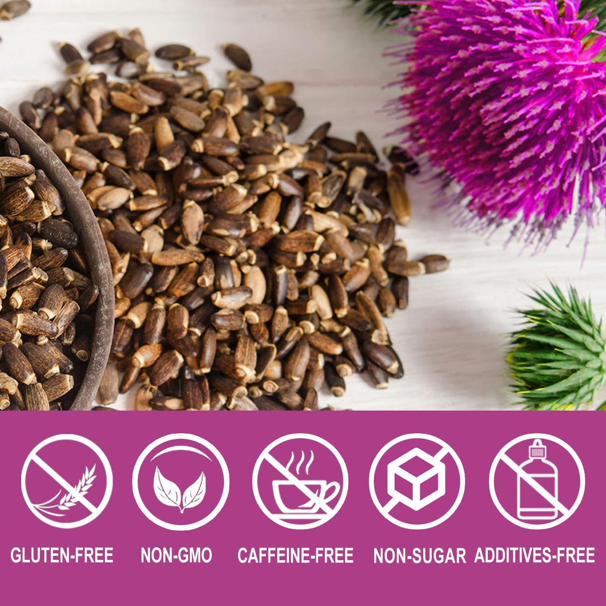 detoxifying Milk Thistle tea blend