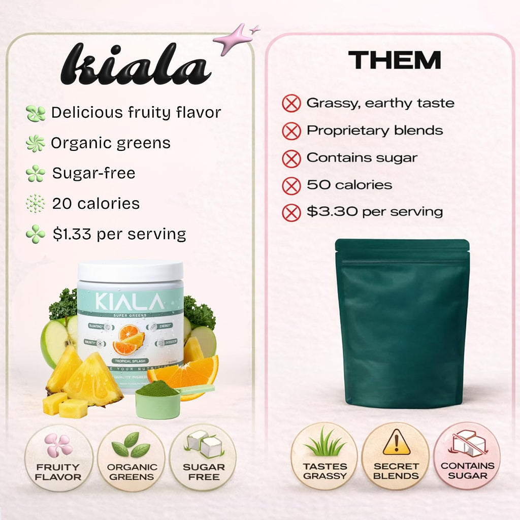detoxifying super greens powder supplement