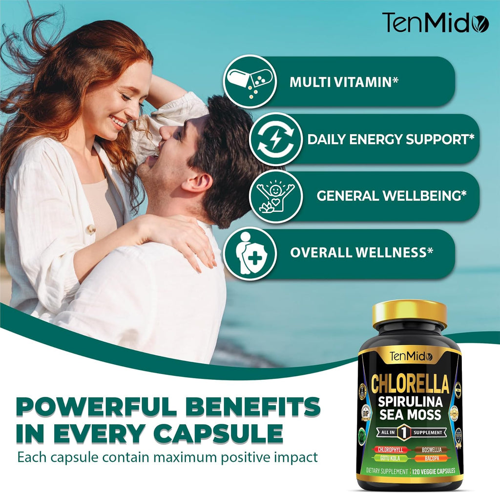 Detoxifying superfood chlorella