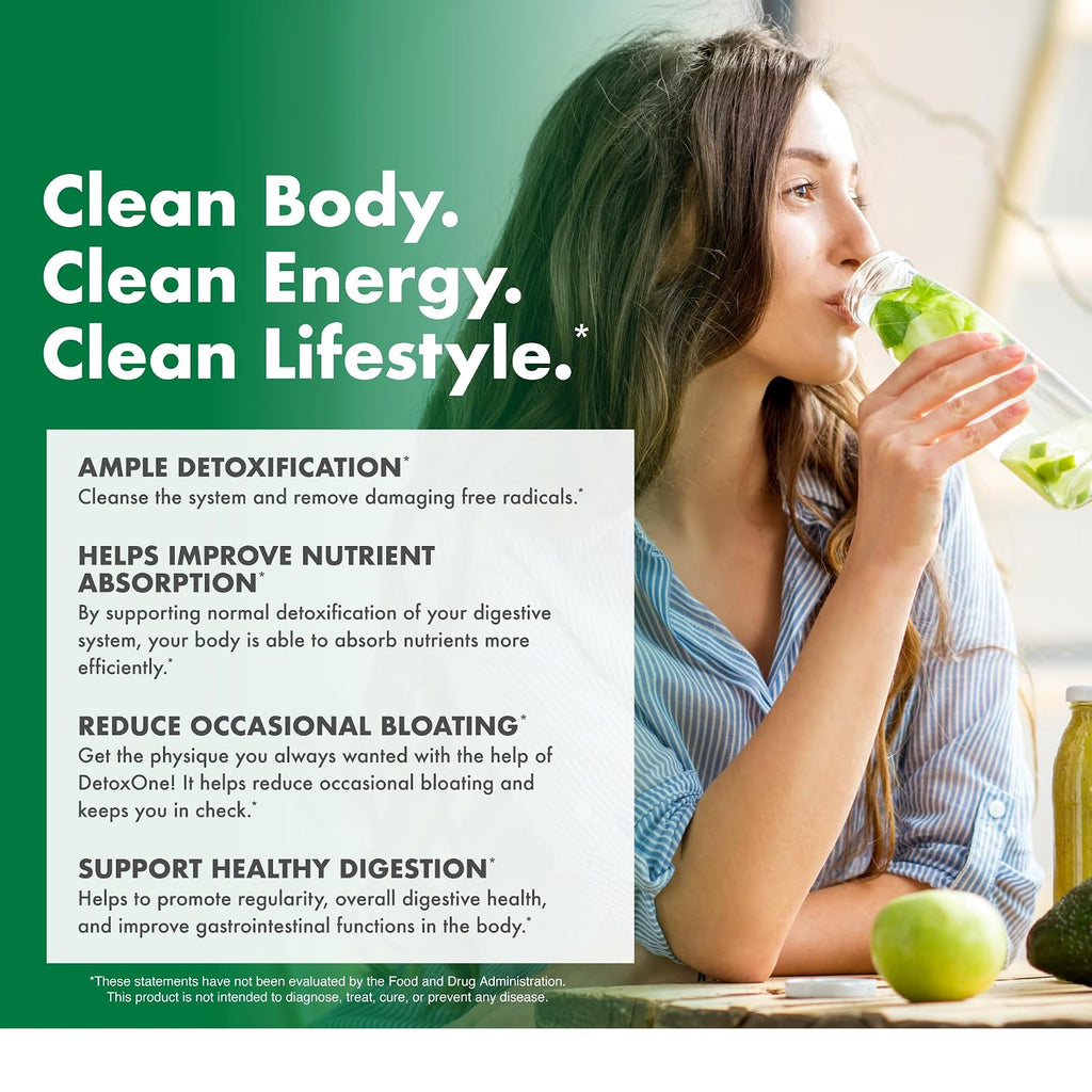 DetoxOne cleanse to boost energy levels