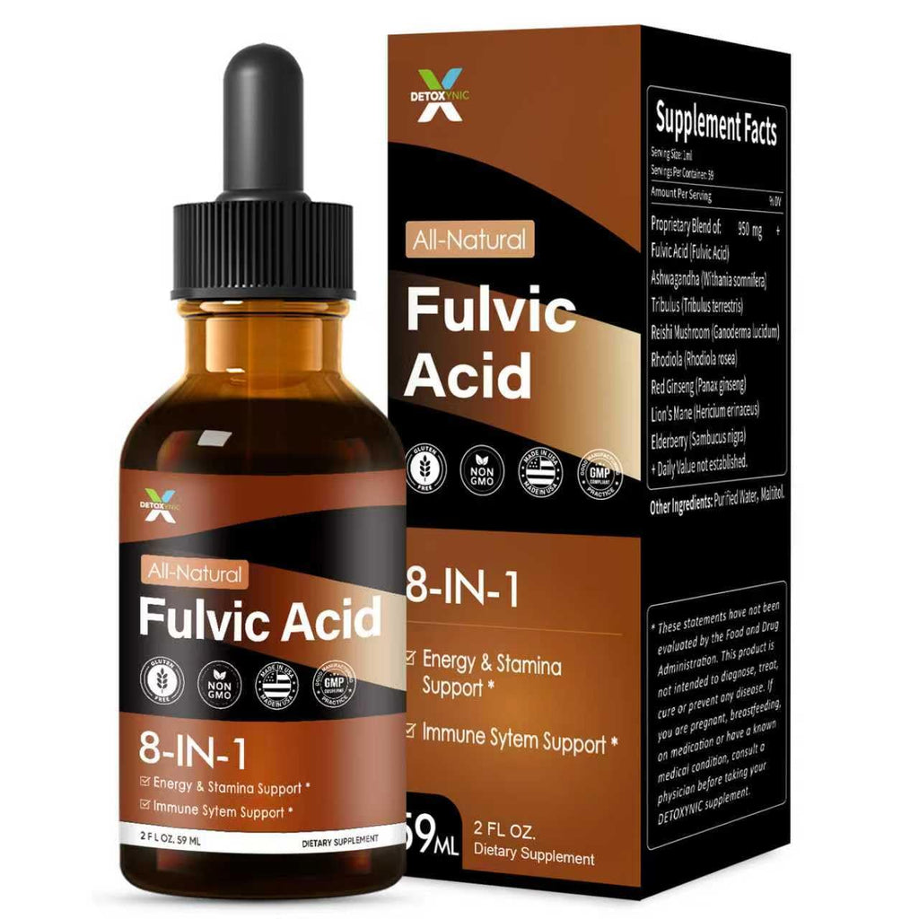 DETOXYNIC Fulvic Humic Acid benefits