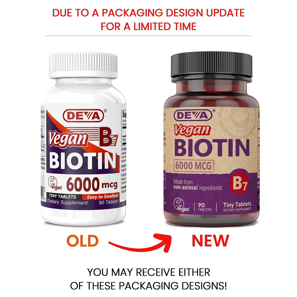 DEVA biotin for healthy hair