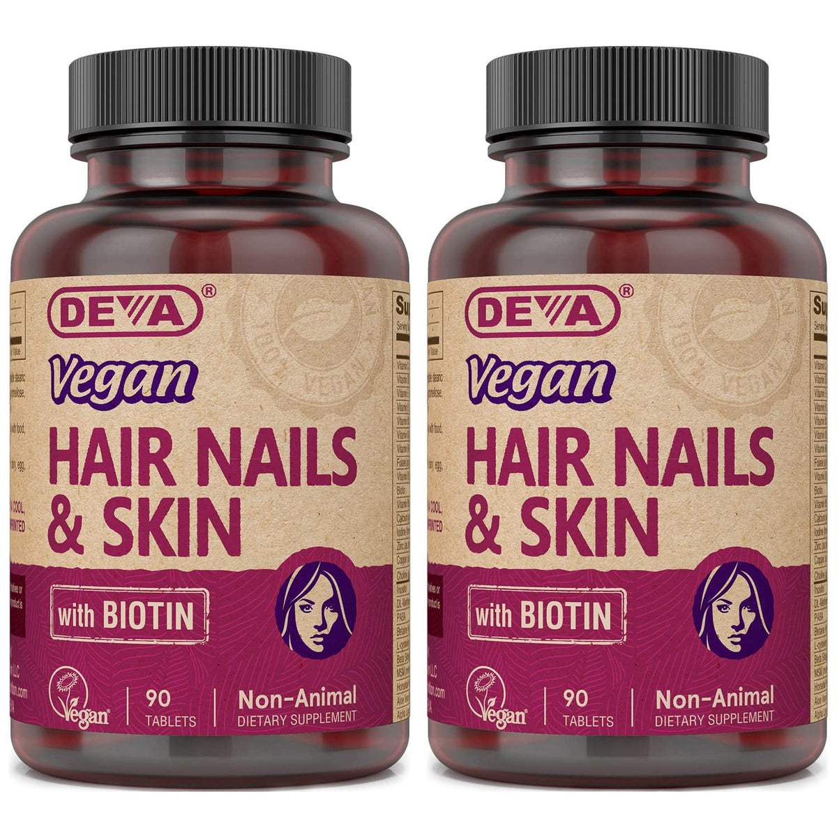 DEVA biotin supplement for hair growth
