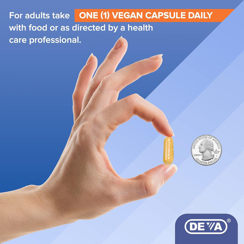 DEVA capsules for digestive comfort