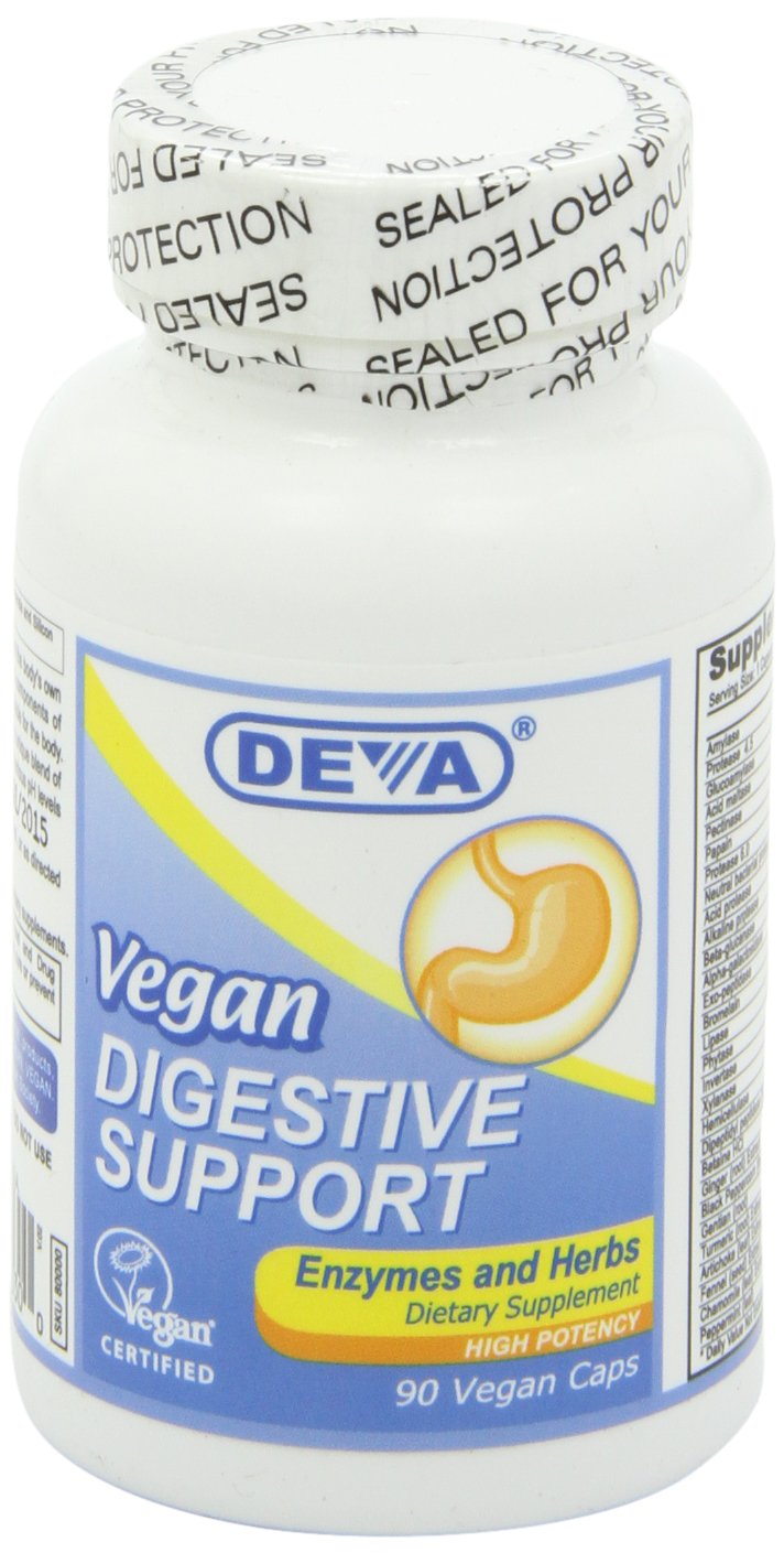 DEVA Digestive Enzymes Plus for bloating relief