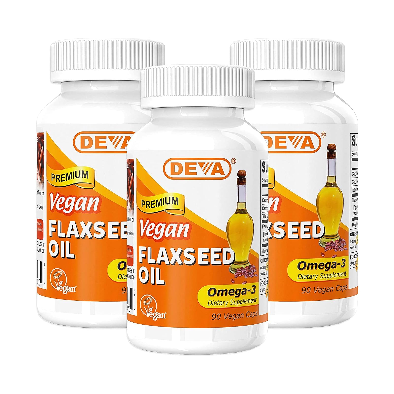 Deva fish oil capsules for health