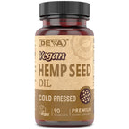 DEVA hemp seed oil capsules
