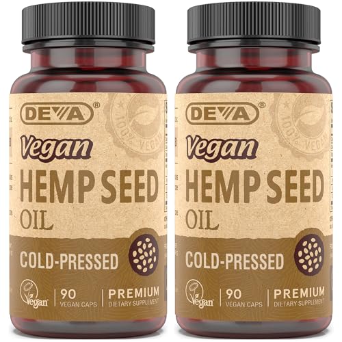DEVA hemp seed oil capsules