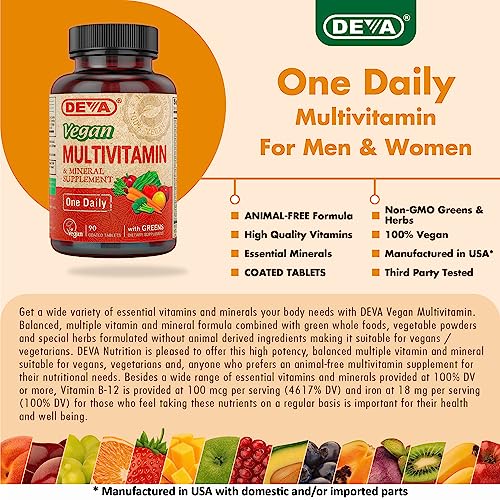 DEVA multivitamin for stress relief