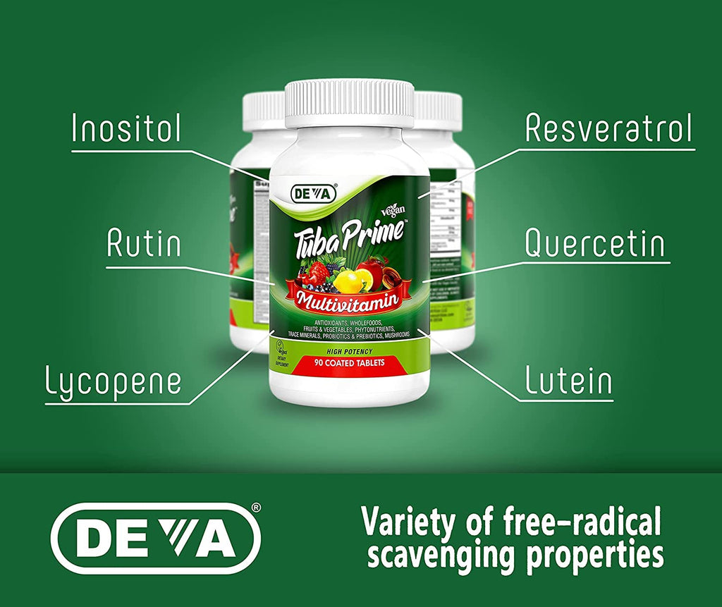 DEVA multivitamin tablets for seniors