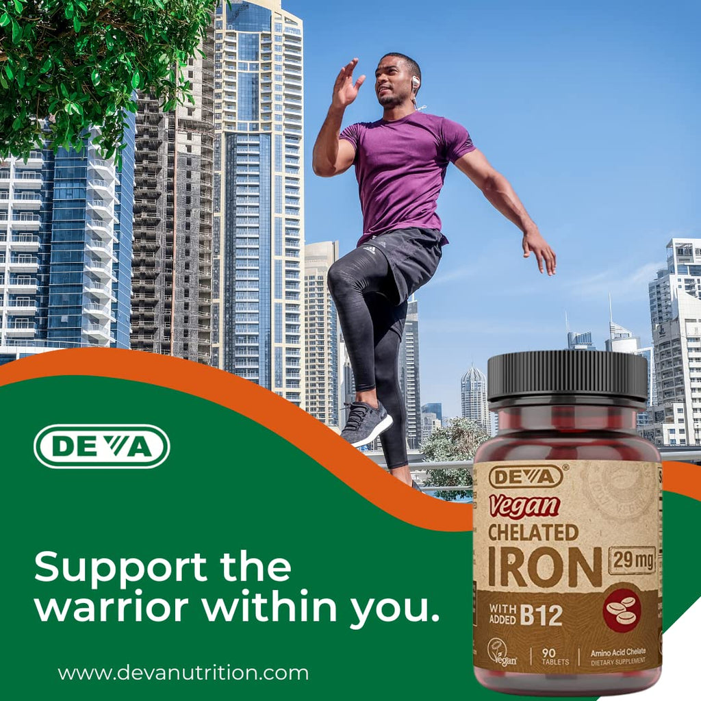 Deva Nutrition iron for active lifestyles