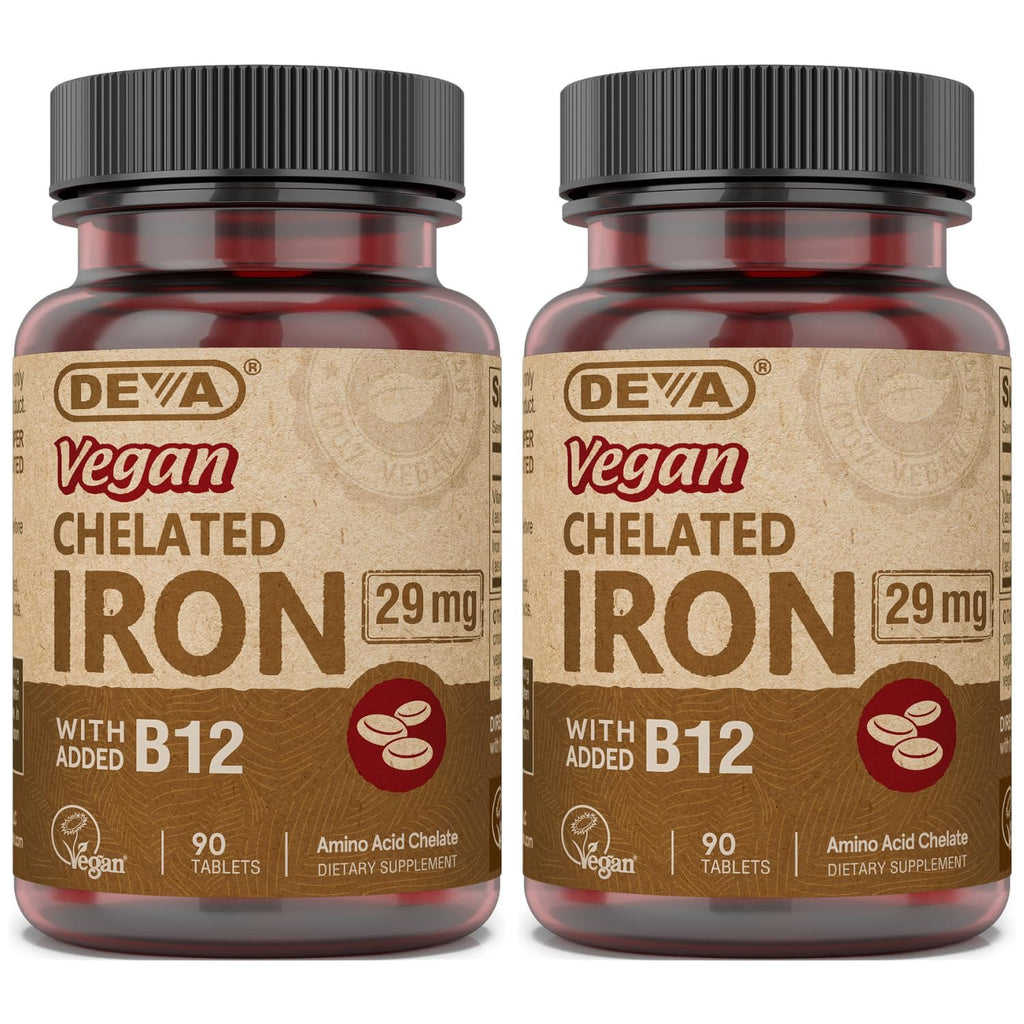DEVA Nutrition vegan iron supplement