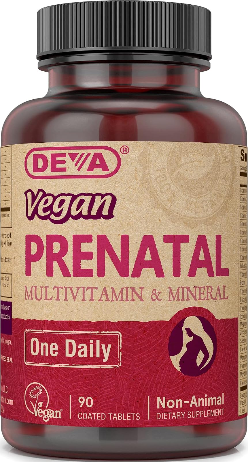 DEVA prenatal vitamins for expectant mothers