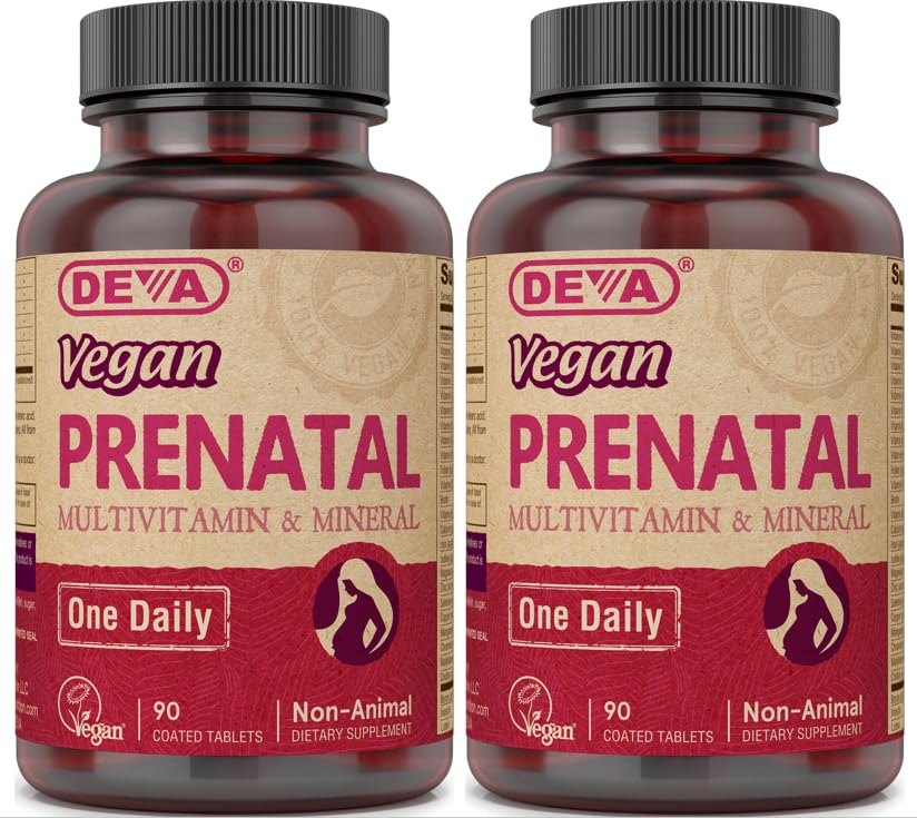DEVA prenatal vitamins for expecting mothers
