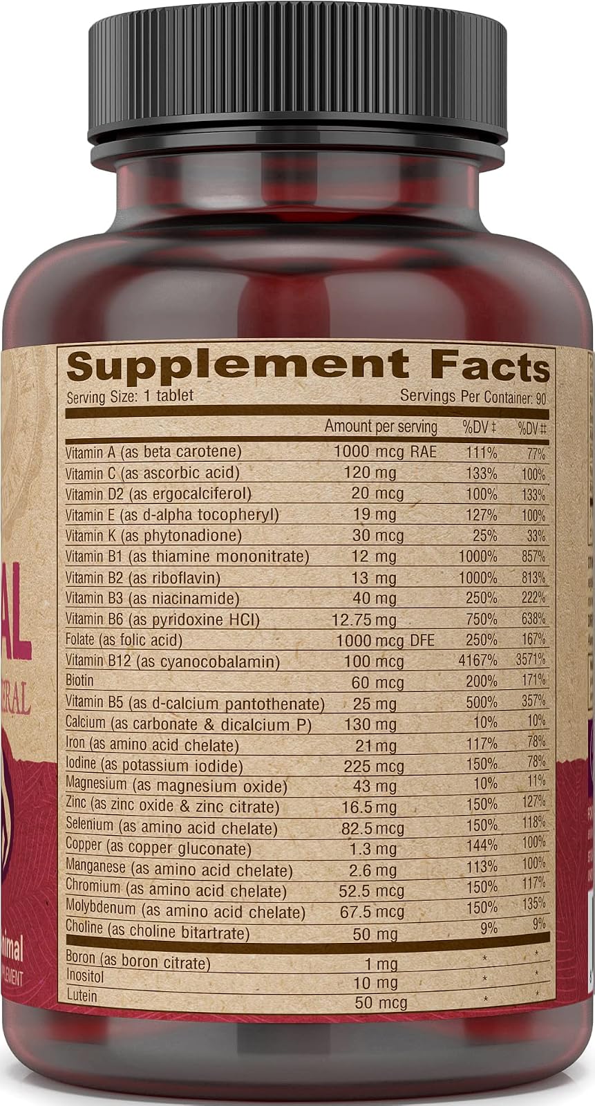 DEVA prenatal vitamins with DHA support
