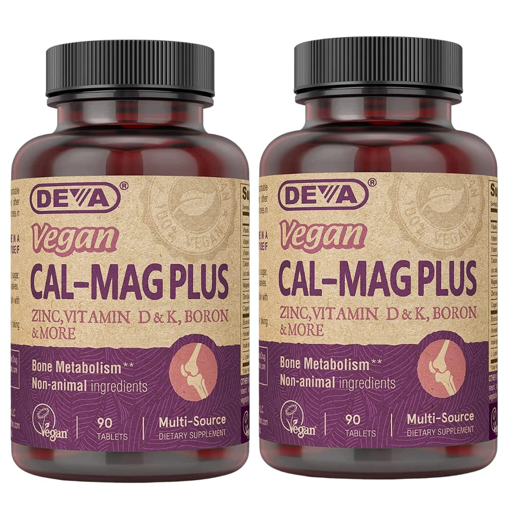 DEVA vegan calcium magnesium tablets