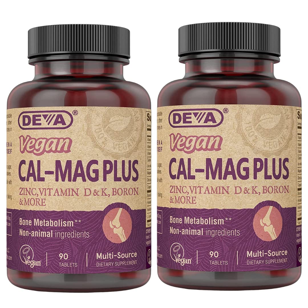 DEVA vegan calcium magnesium tablets