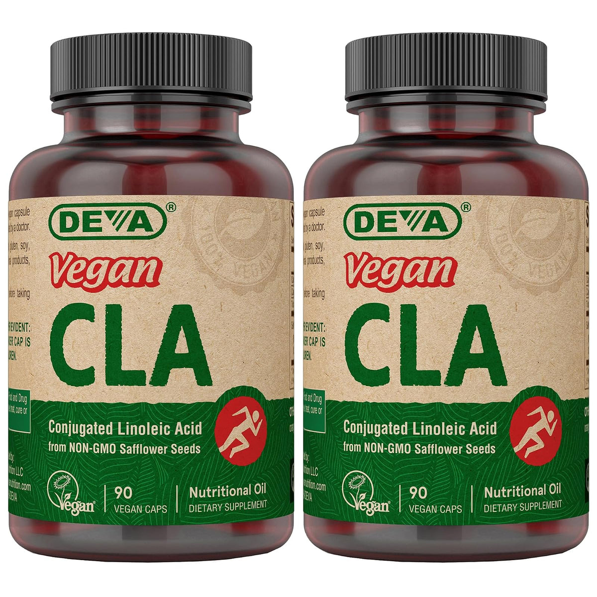 DEVA Vegan CLA capsules for weight management