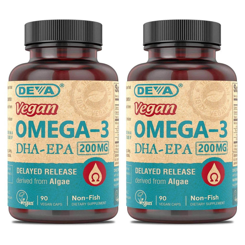 DEVA vegan fish oil capsules
