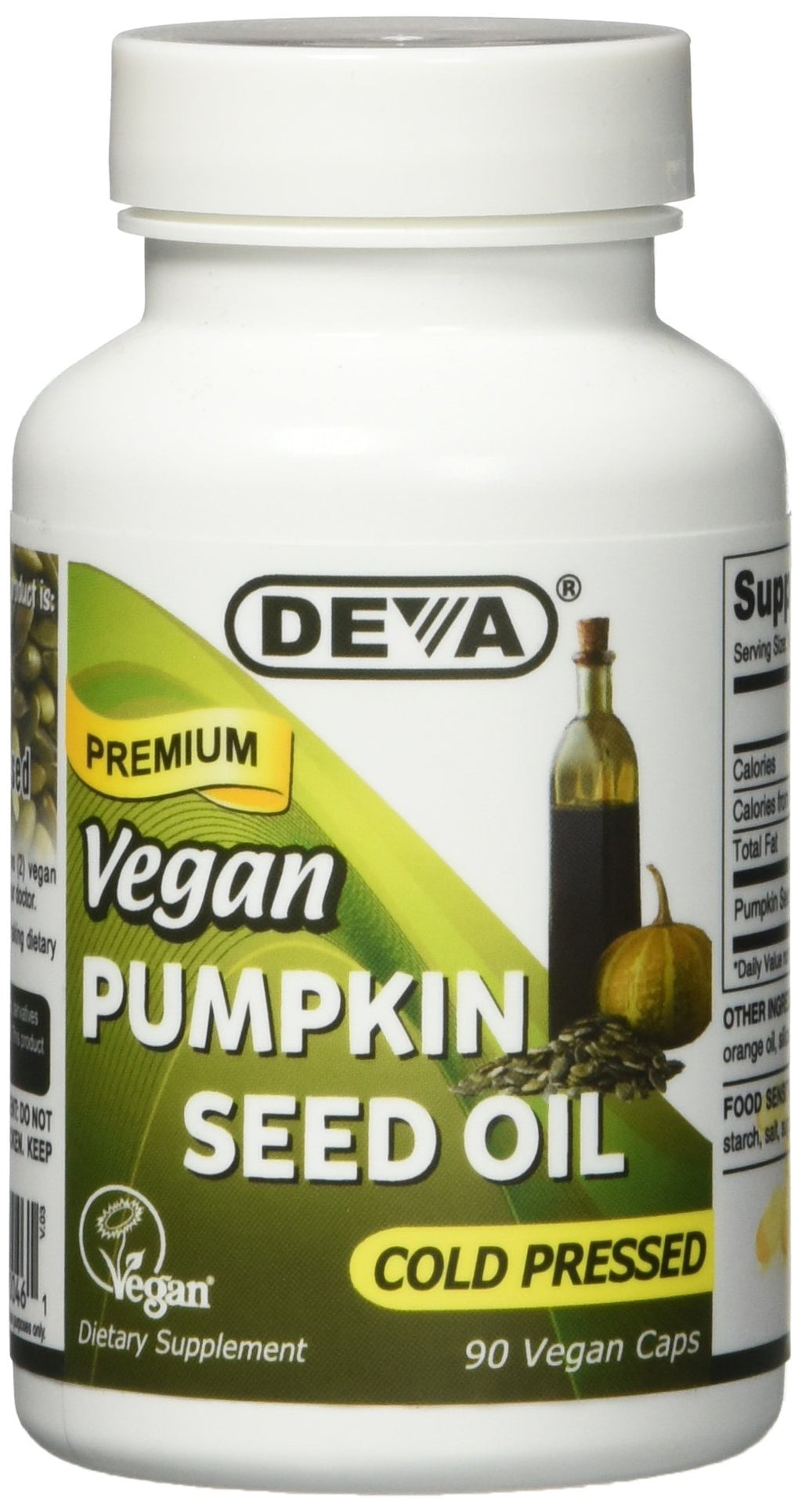 Deva vegan multiminerals pumpkin seed oil