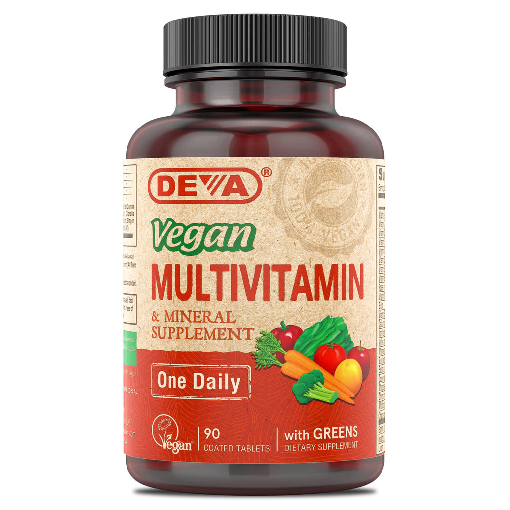 Deva Vegan multivitamin with greens