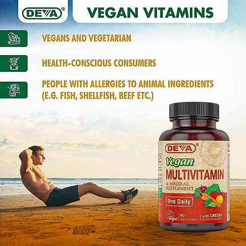 Deva vegan supplements for optimal health