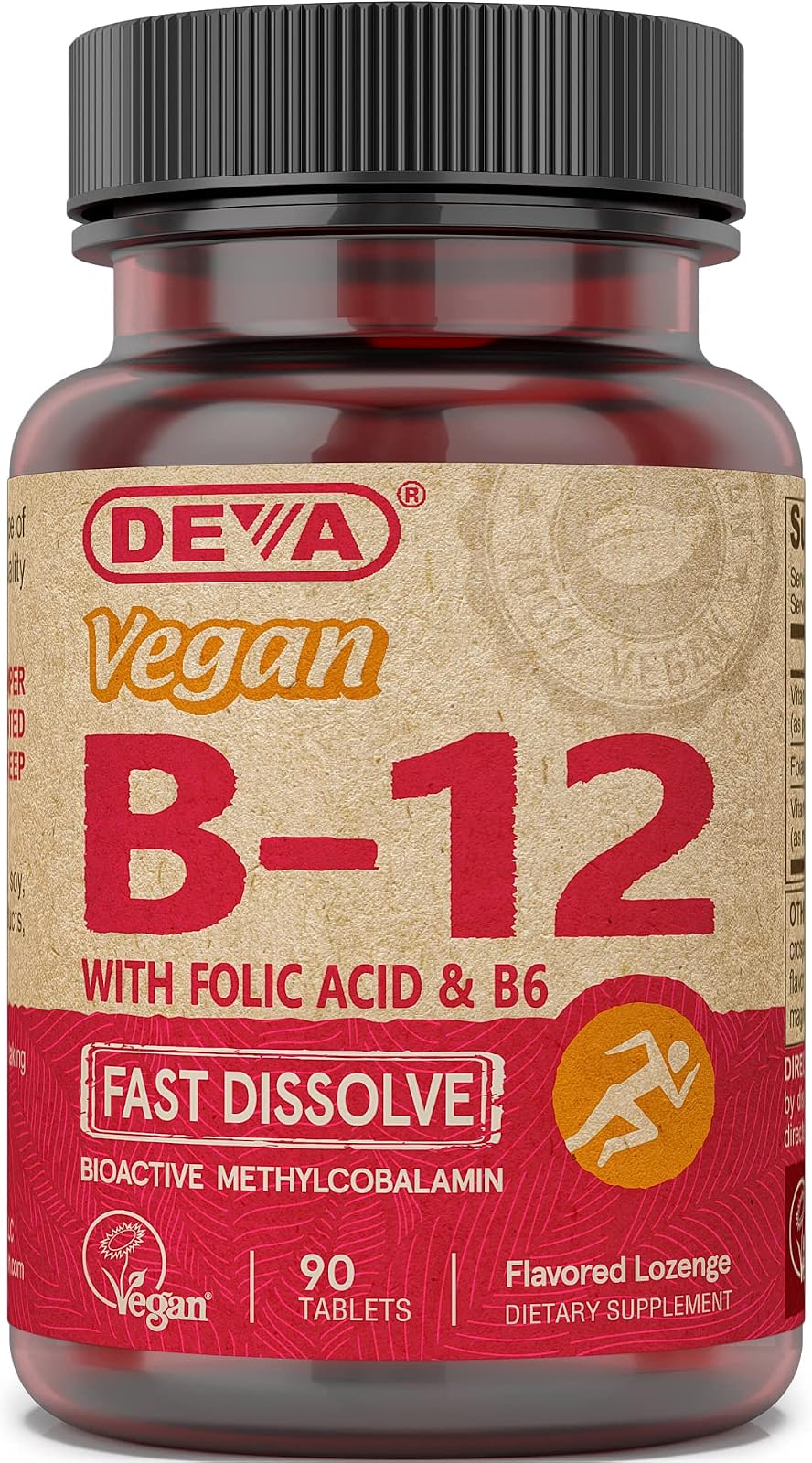 Deva vegan vitamin B12 tablets