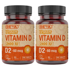 DEVA vegan vitamin D2 tablets