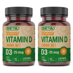 DEVA Vegan Vitamin D3 tablets
