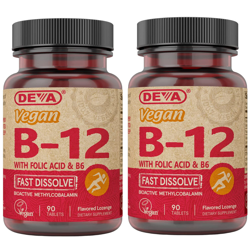 DEVA vitamin B12 supplement tablets