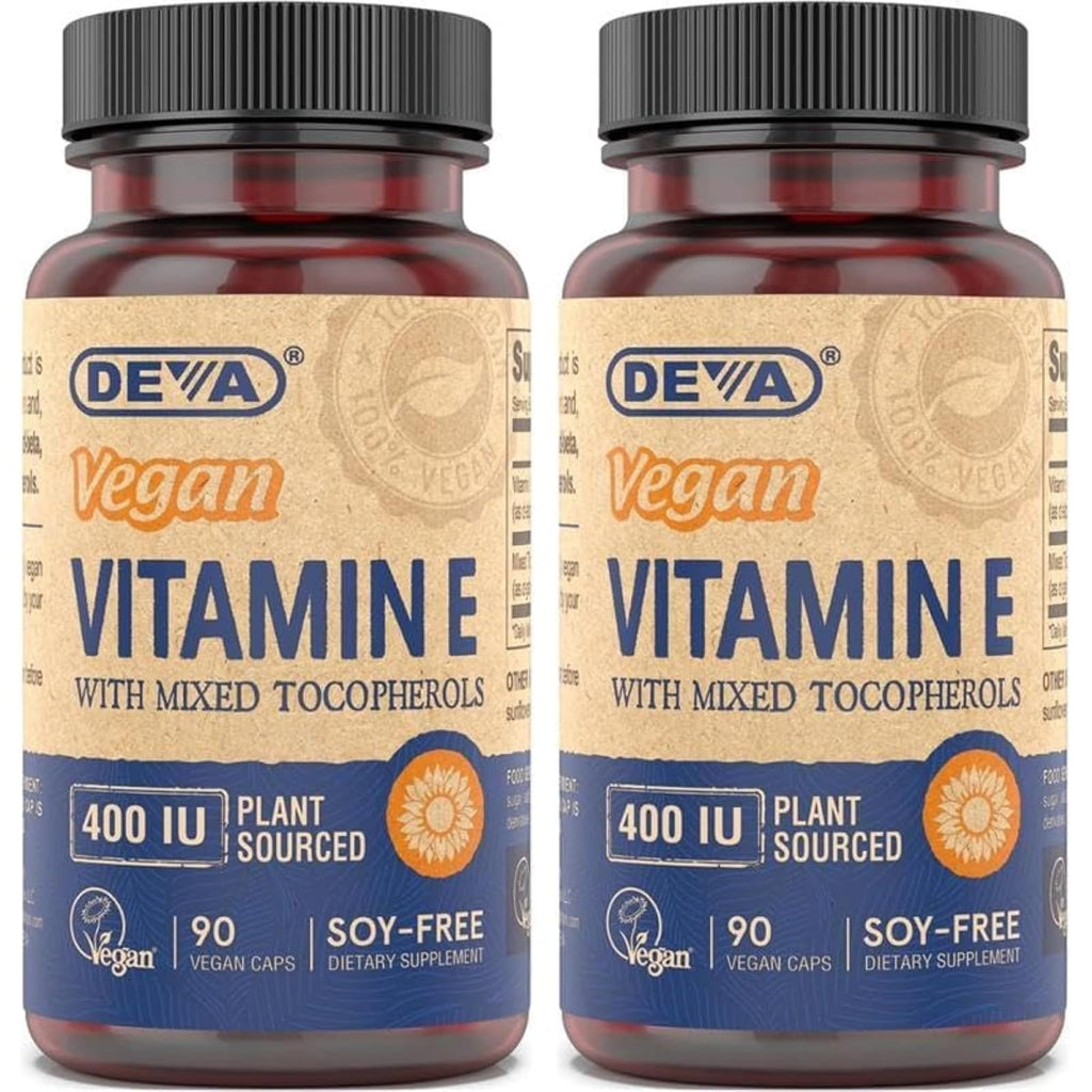 DEVA vitamin E 400 IU capsules