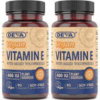 DEVA vitamin E 400 IU capsules