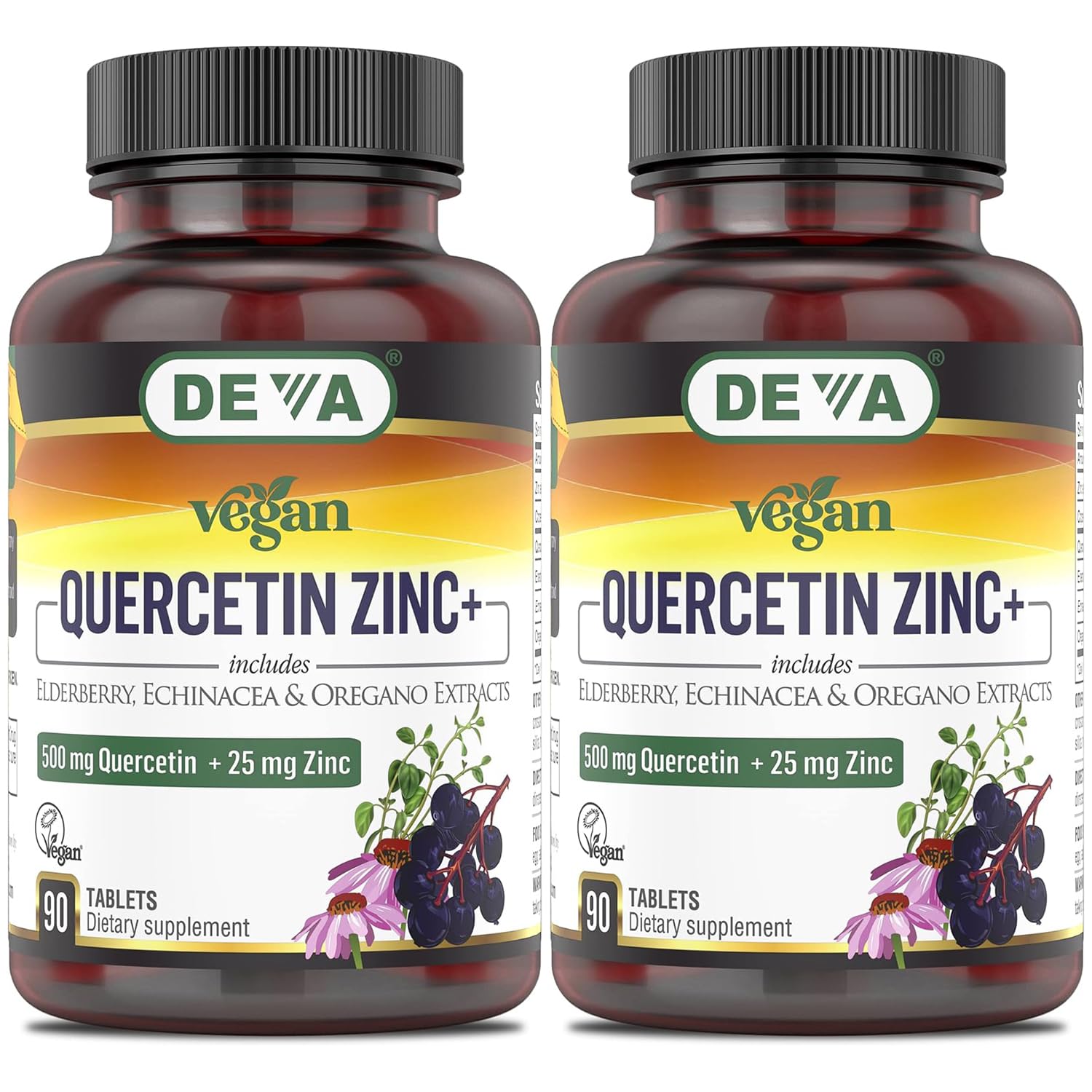 DEVA zinc tablets for immune support
