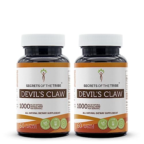 Devil's Claw herbal supplement capsules