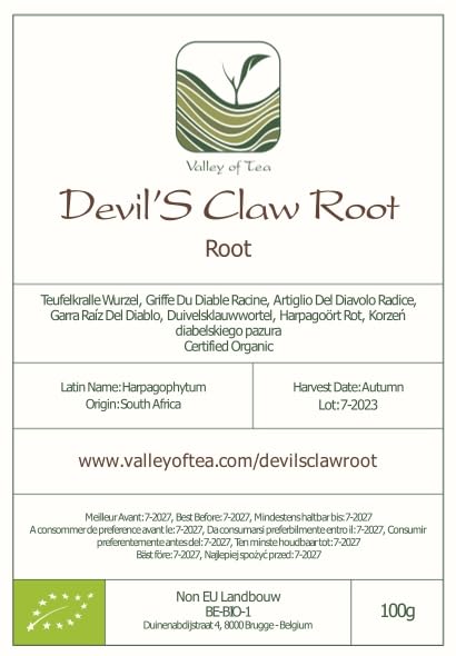 devil's claw root for digestive support