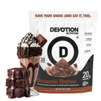 Devotion Nutrition brownie batter whey protein