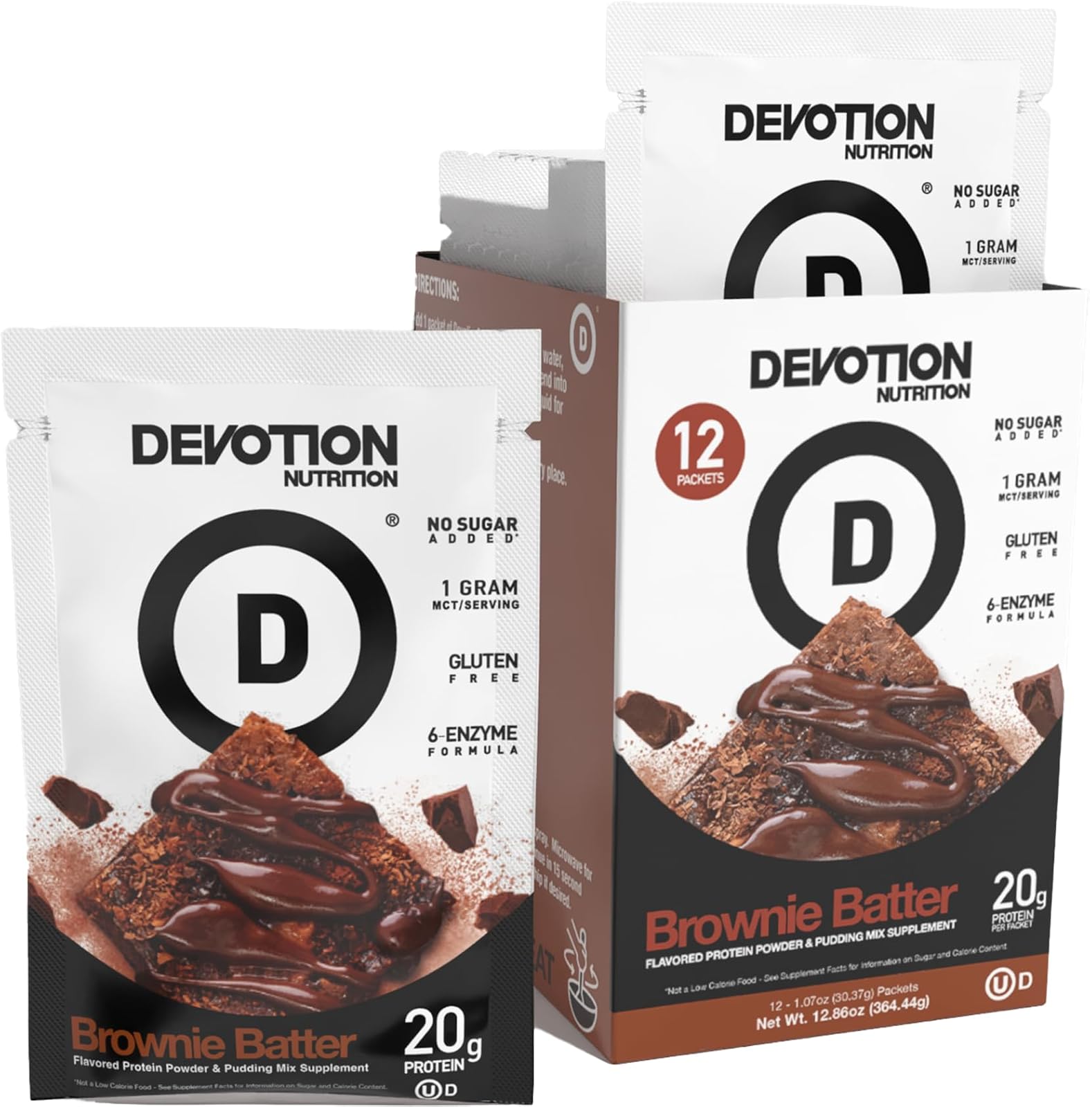 Devotion Nutrition brownie batter whey protein