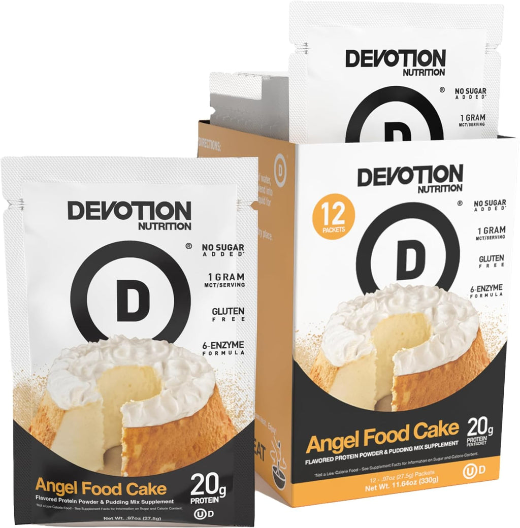 Devotion Nutrition whey protein cake mix