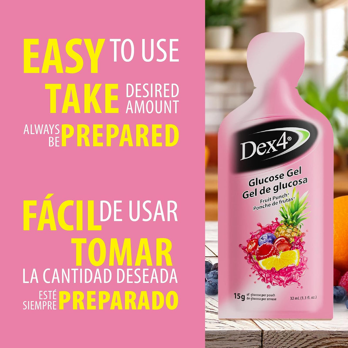 Dex4 gel for sports performance