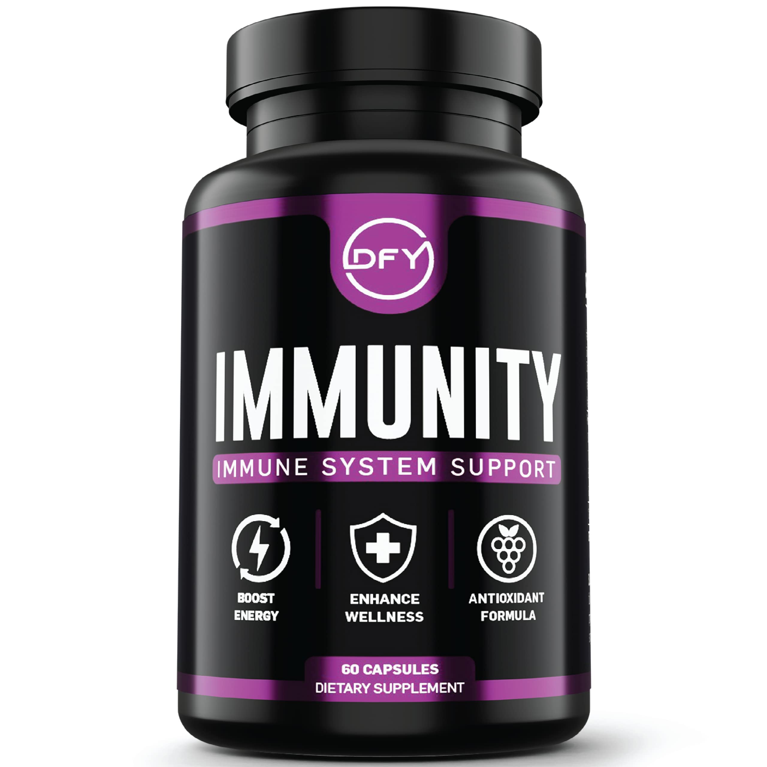 DFY elderberry immune support capsules
