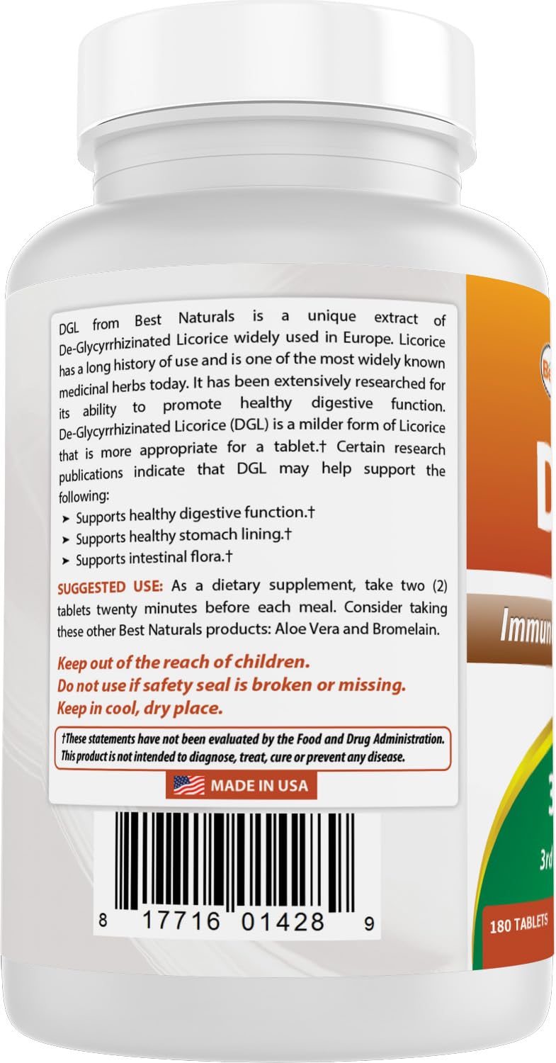 DGL chewable for daily digestion