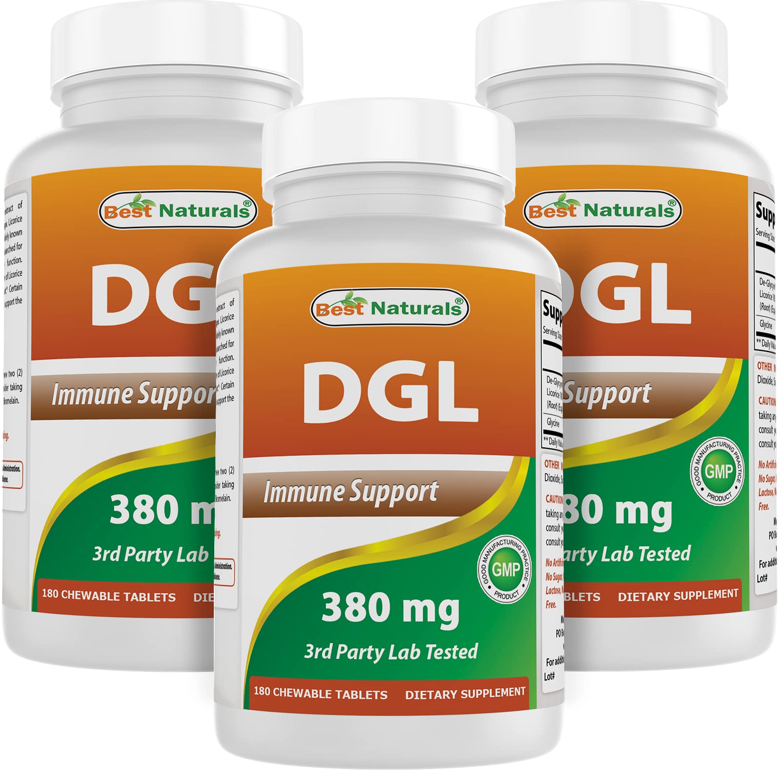DGL chewable multivitamins for digestion