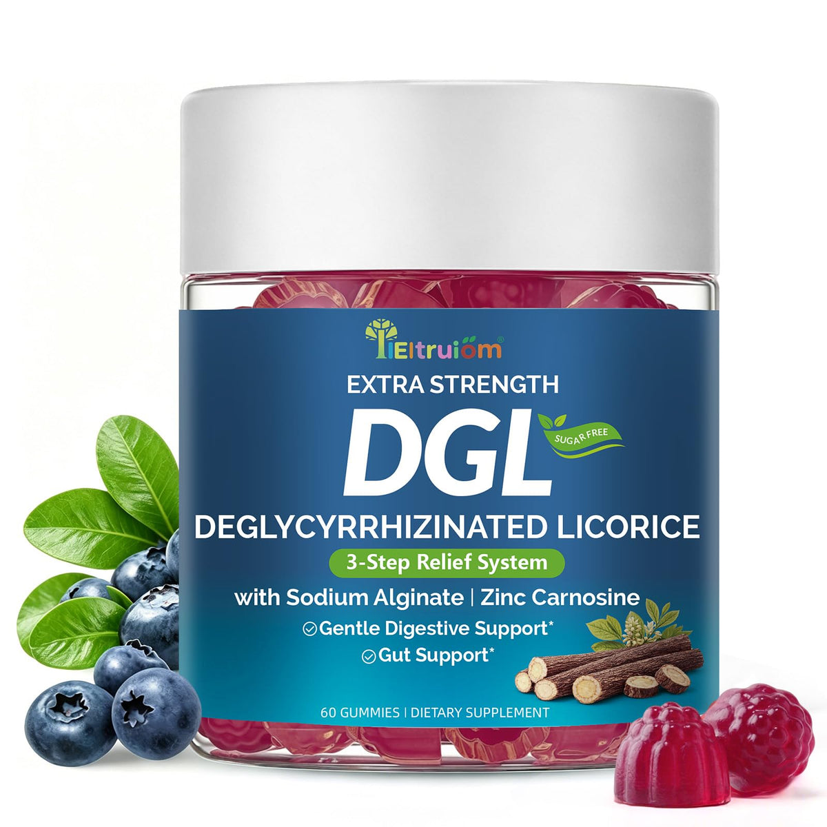 DGL chewable tablets for digestive health