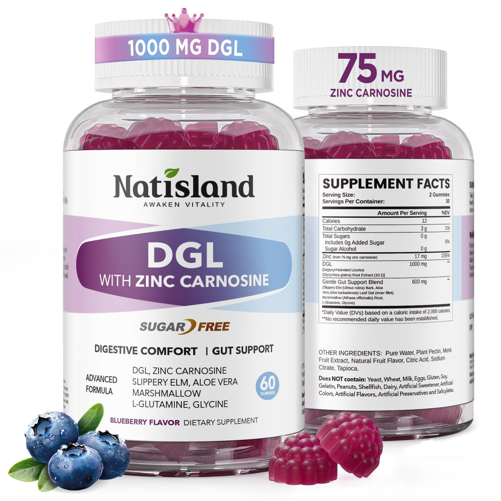 DGL gummies for digestive health